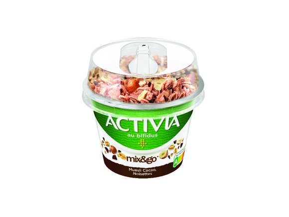 Activia muesli cacao grillé et noisette - Transgourmet