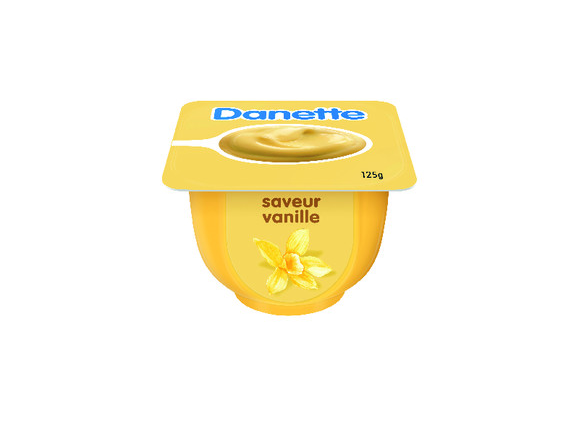 Danette vanille pot de 125 g - Transgourmet